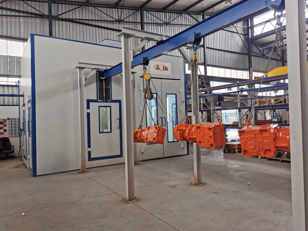 Industrial Paint Spray Booths - EPC Plant Engineering