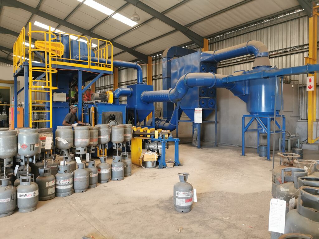 Shot Blasting Booth | Blasting Machine | Blasting Plant - Aria IASF ...