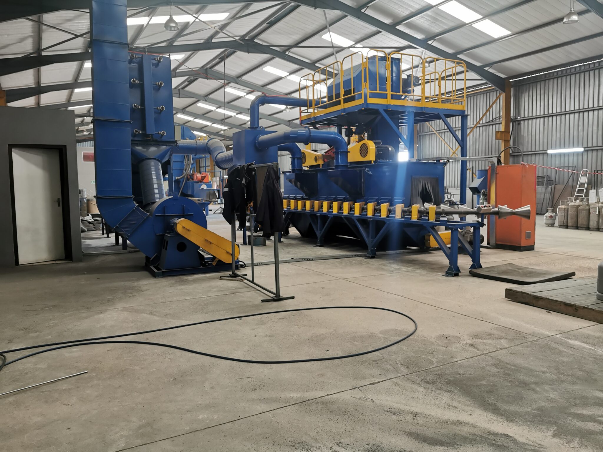 Shot Blasting Booth | Blasting Machine | Blasting Plant - Aria IASF ...