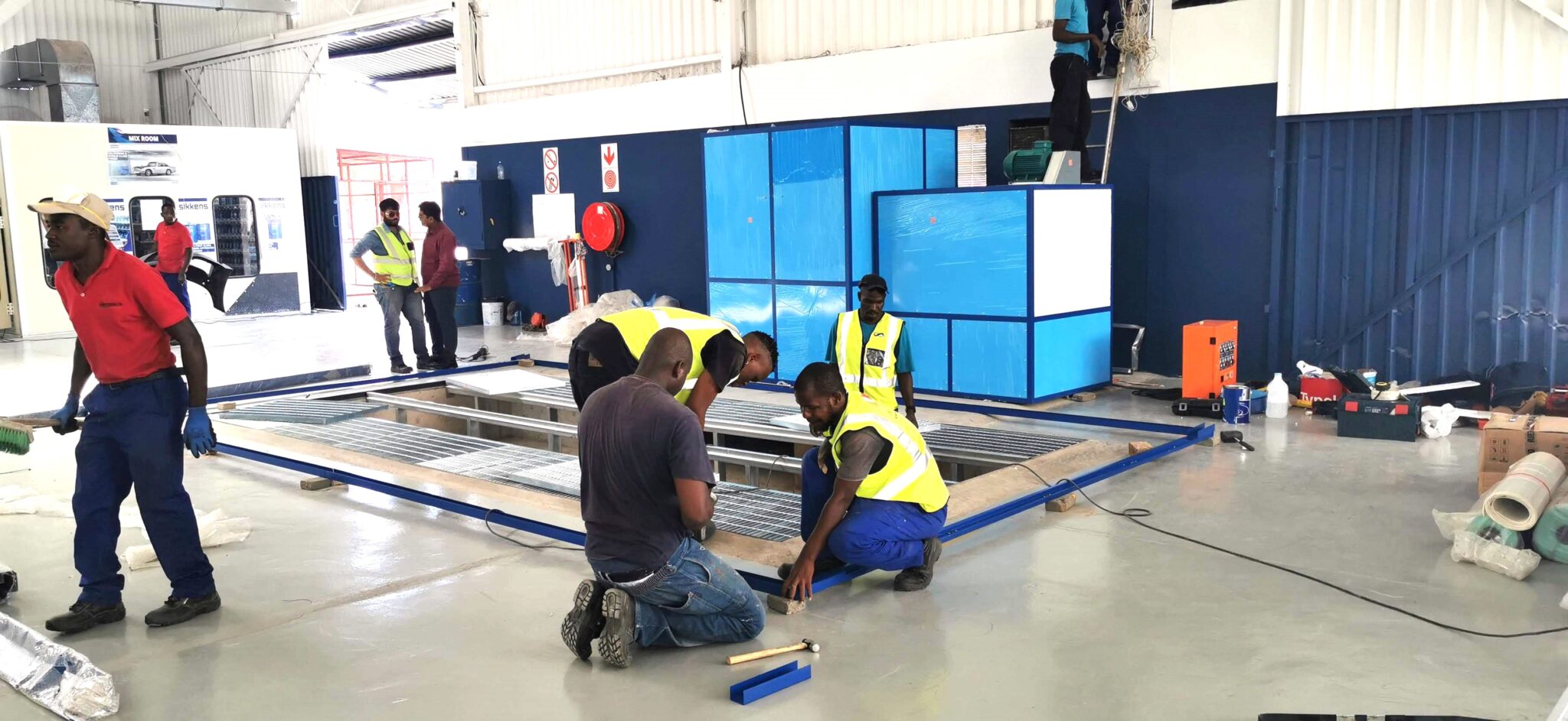 Industrial Paint Spray Booths - EPC Plant Engineering